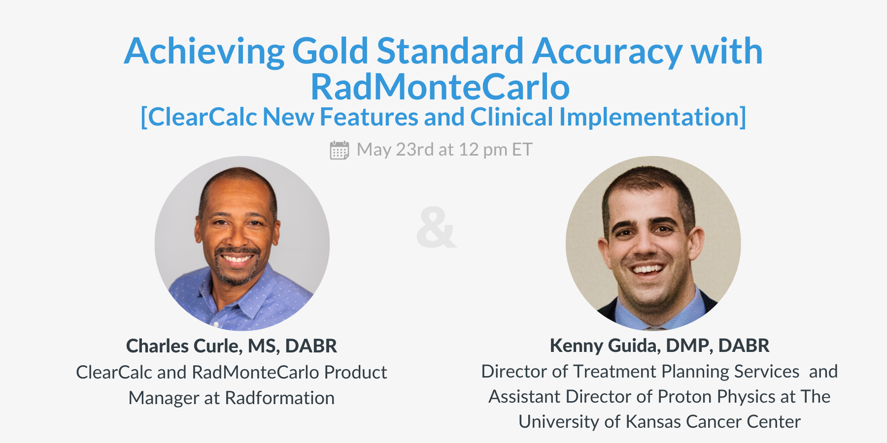 Achieving Gold Standard Accuracy with RadMonteCarlo Webinar